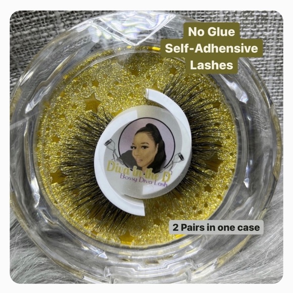 Makeup | 2 Pairs No Glue Needed False Eyelashes | Poshmark